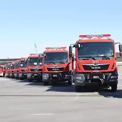 SANY Delivers 18 Fire Truck Units To Iraq’s Interior Ministry | P&E News