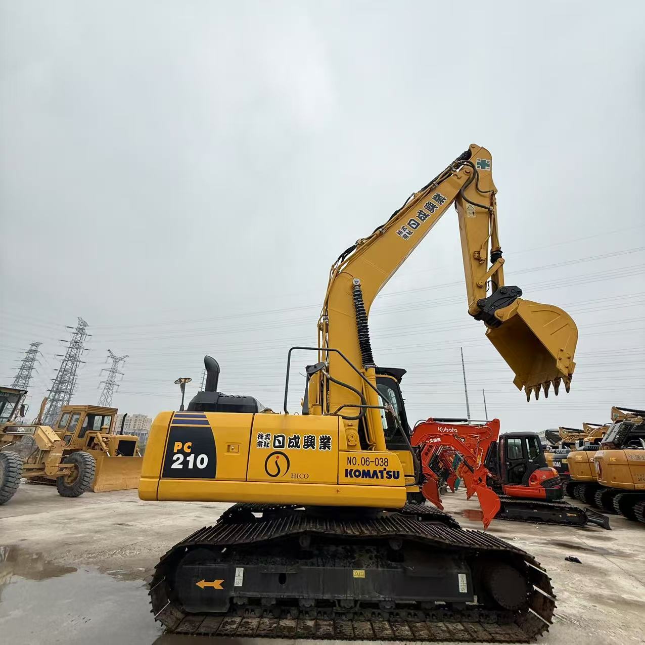 2024 Komatsu PC210-8 Used Tracked Excavator for sale | P&E