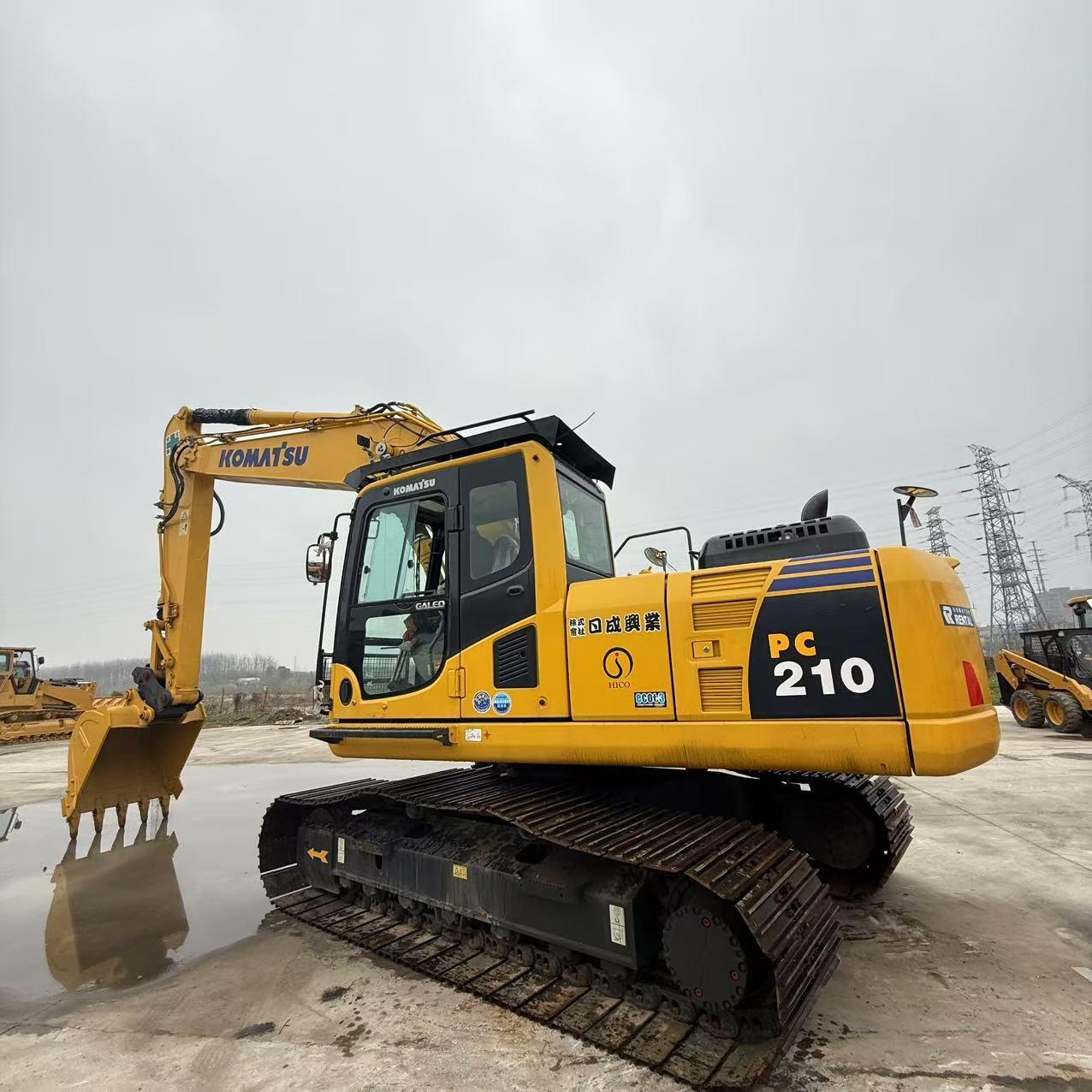 2024 Komatsu PC210-8 Used Tracked Excavator for sale | P&E