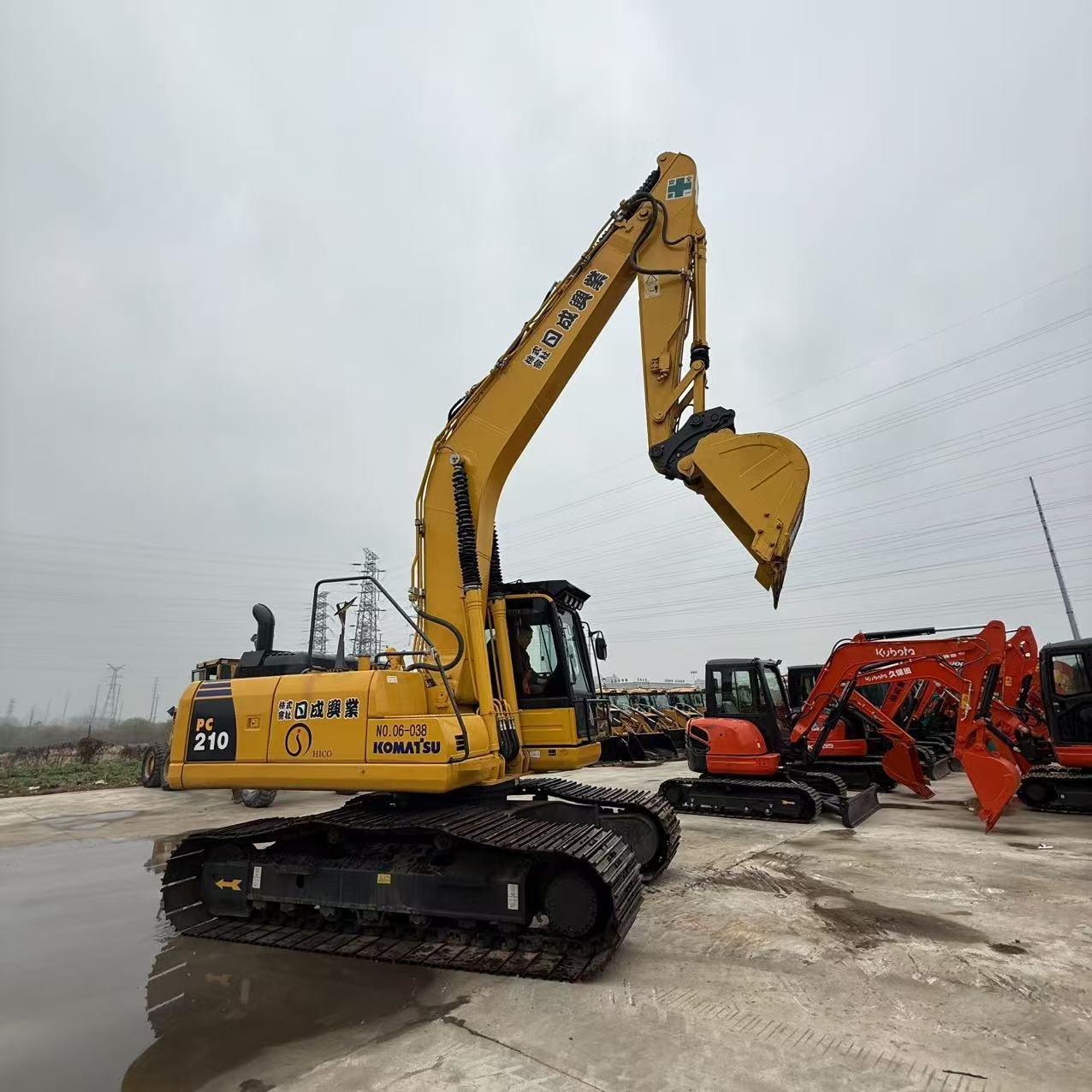 2024 Komatsu PC210-8 Used Tracked Excavator for sale | P&E